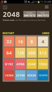 2048 and algebra (Part 1) – Mean Green Math