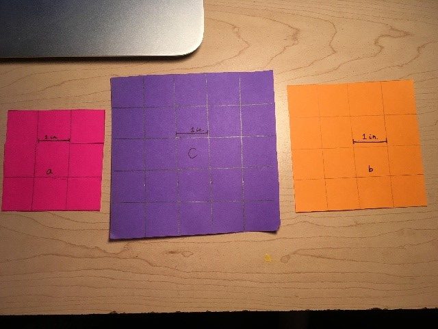 Engaging students: Deriving the Pythagorean theorem – Mean Green Math